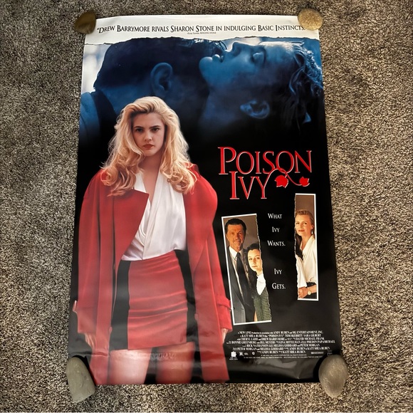 Art | Poison Ivy Original 27 X 4 Theatrical Movie Poster | Poshmark